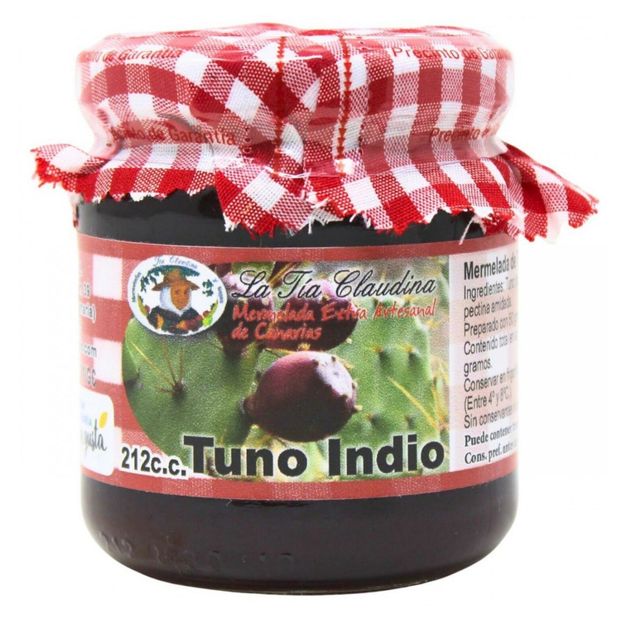 TIA CLAUDINA Mermelada de Tuno Indio 212 gr.